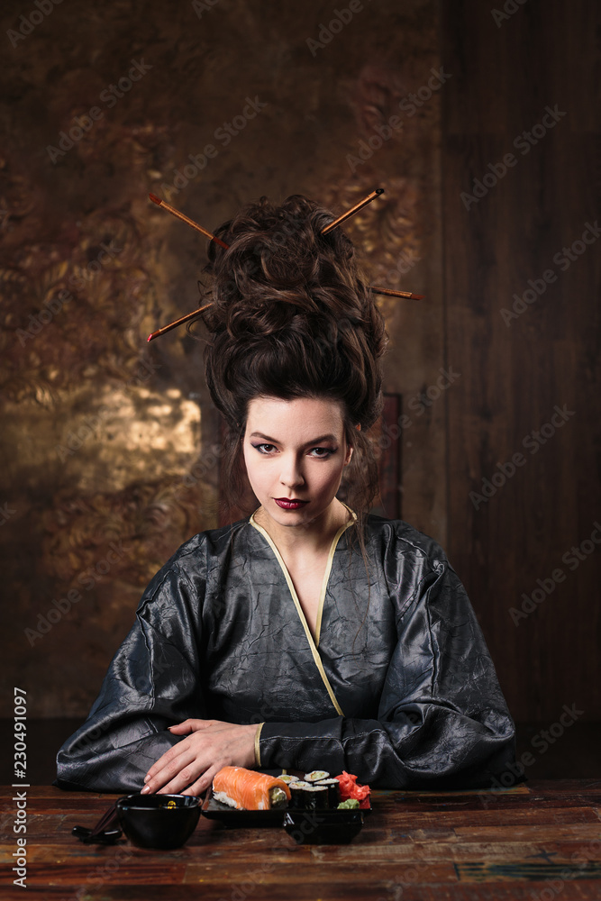 Geisha Fashion Makeup