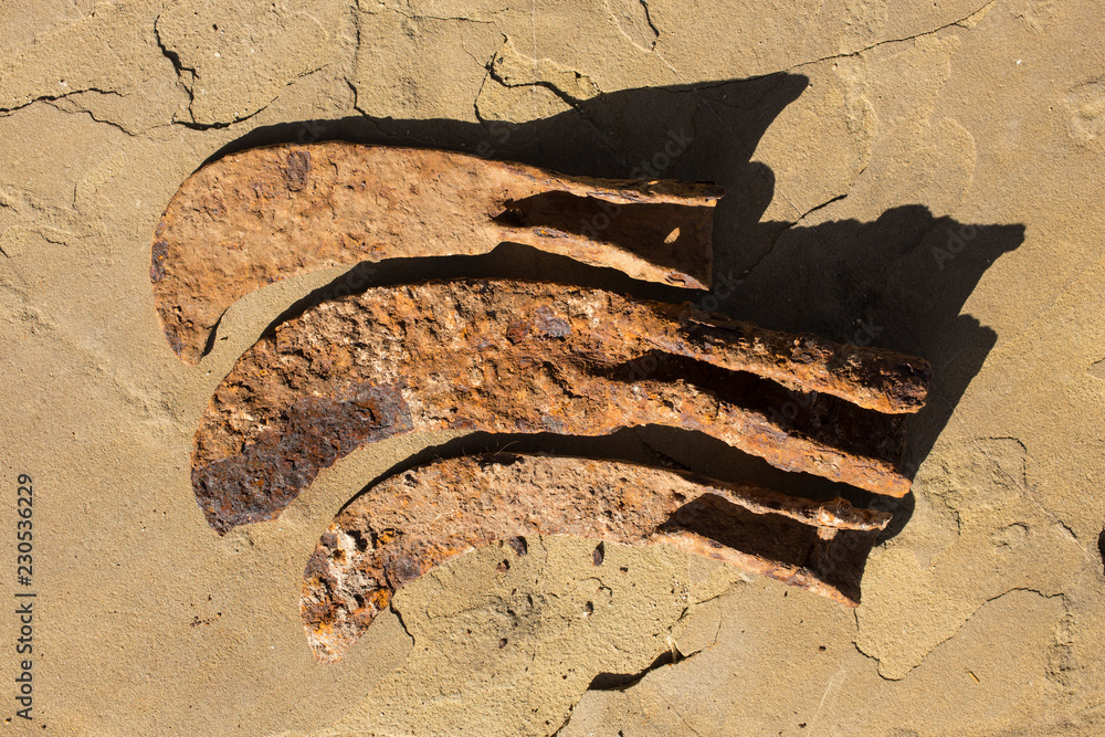 Archaeological finds. Ancient tool of the 5th century. Gladiator ...