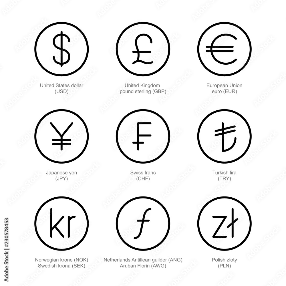 Swiss Money Symbol Swiss Money Symbol