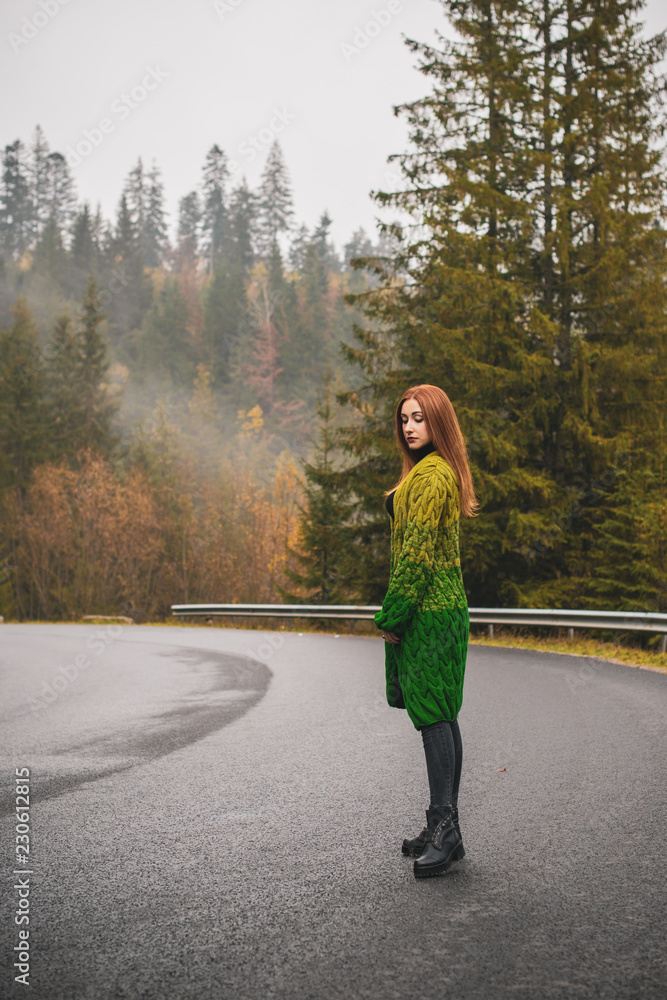 Alone Girl In Sad Mood
