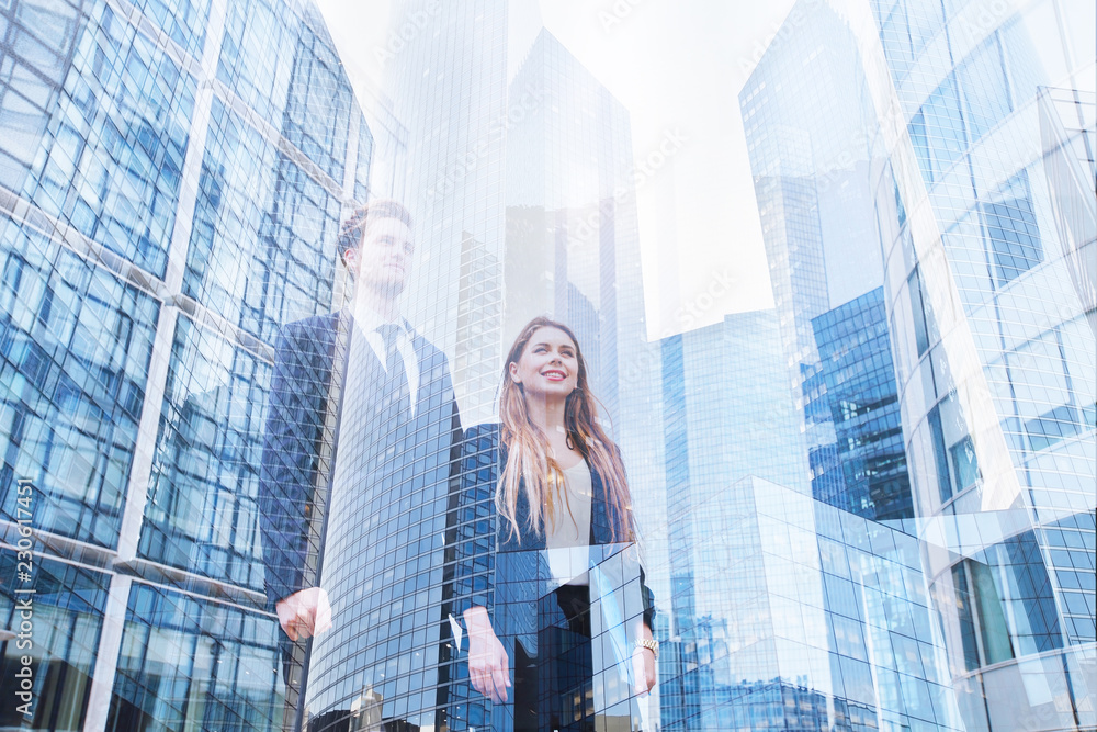 human resources, HR concept, we are hiring, young business people ...