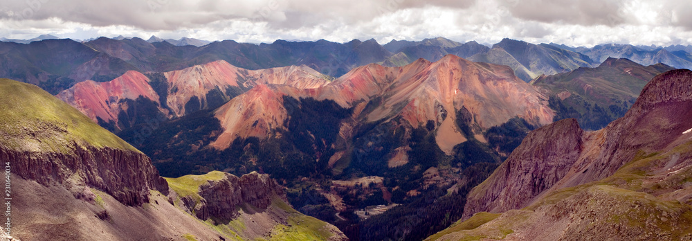 Red Mountain Range Ouray Colorado Stock Photo | Adobe Stock