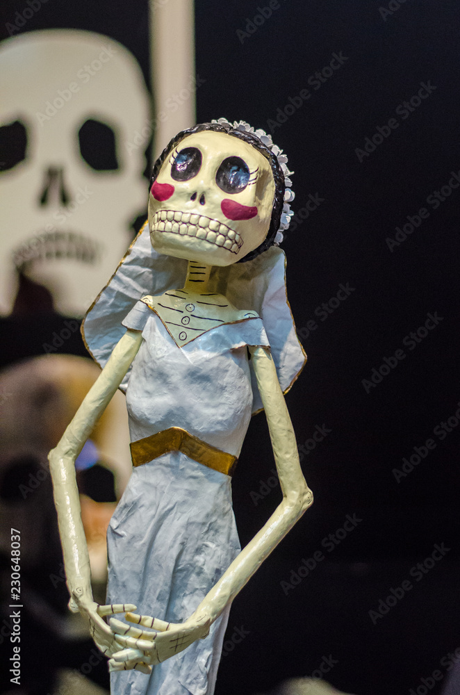 novia catrina mexicana dia de muertos tradiciones cultura Stock Photo ...