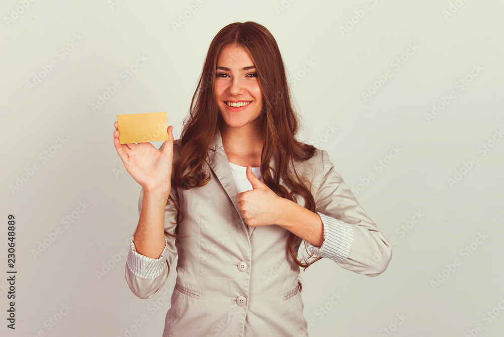 beautiful young woman with privileged gold card vip girl lifestyle ...