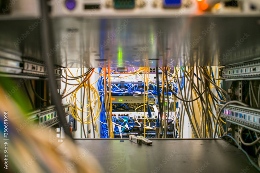 The network equipment of the ISP is located in the data center. Many ...