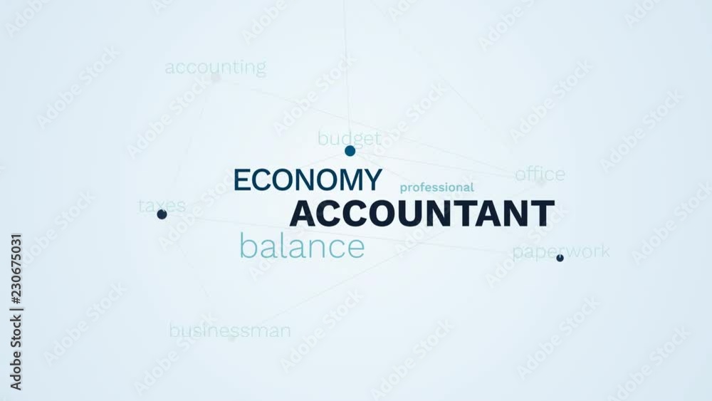 Vidéo Stock accountant economy balance professional office consultant ...