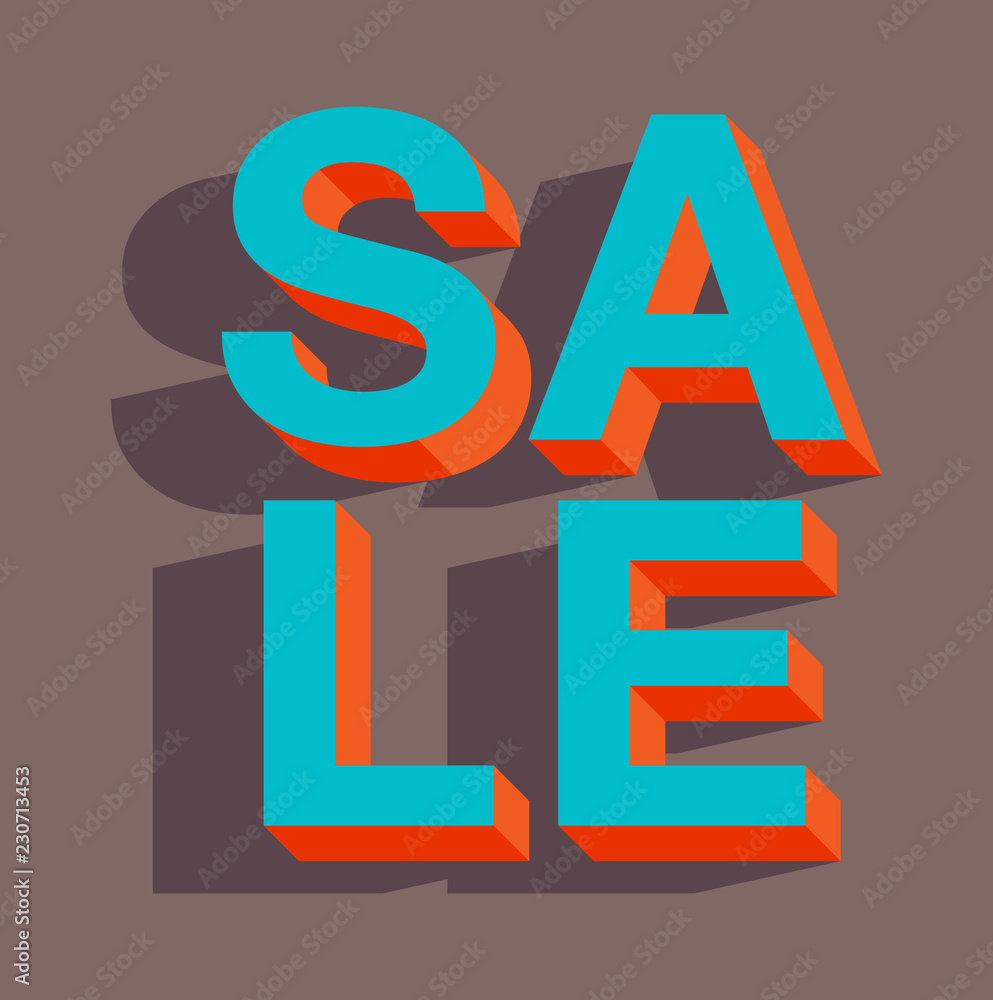3d Typography Advertising