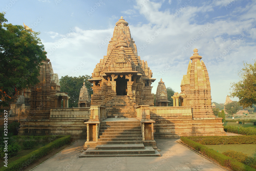 The Lakshmana temple was the first of several temples built by the ...