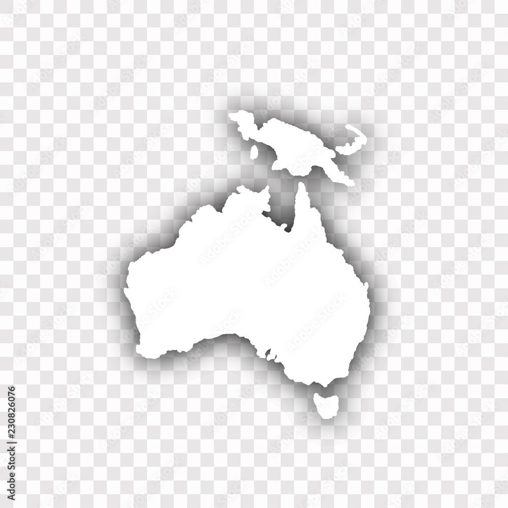 vector map of australia Stock Vector | Adobe Stock