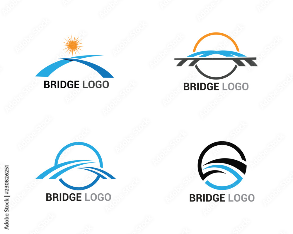 Bridge Logo Vector