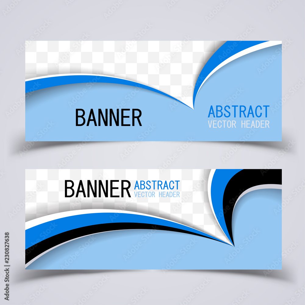 Vector abstract design banner template.Perfect background design for ...