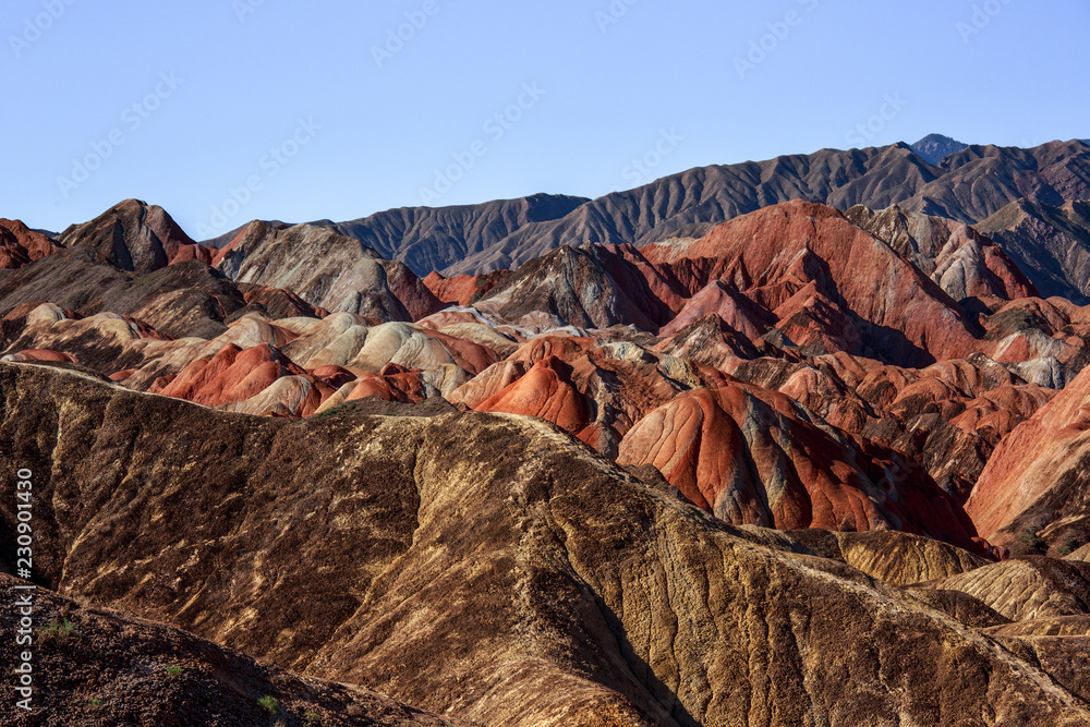 Danxia Landform Zhangye Province Of Gansu