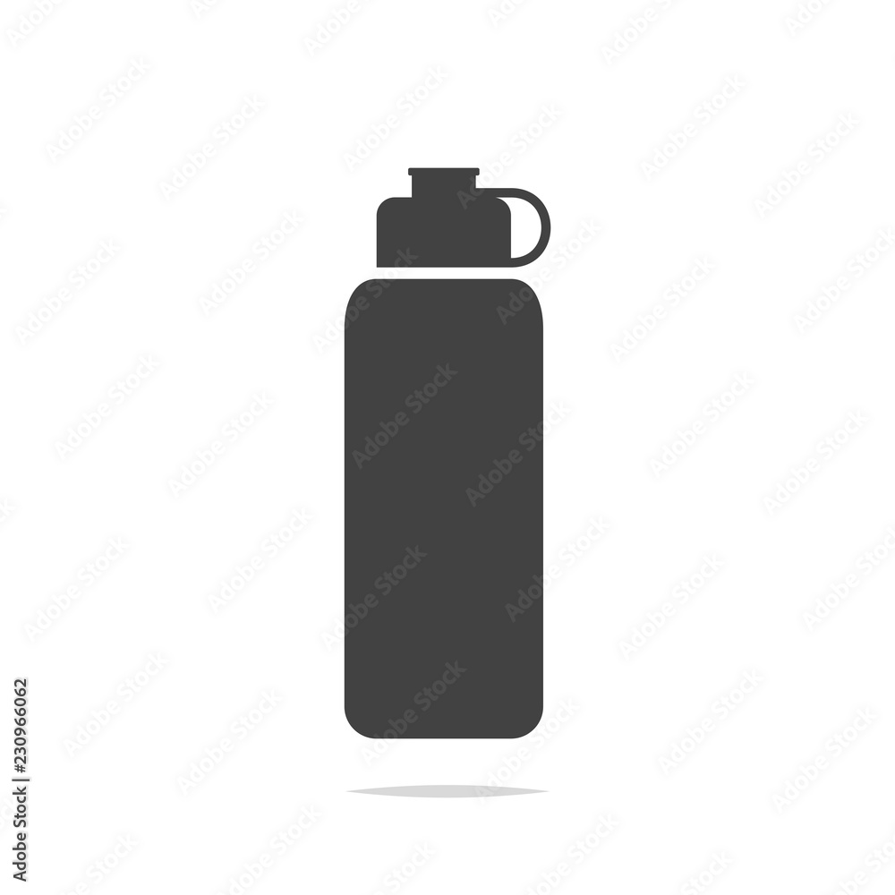 Reusable water bottle icon vector Stock Vector | Adobe Stock