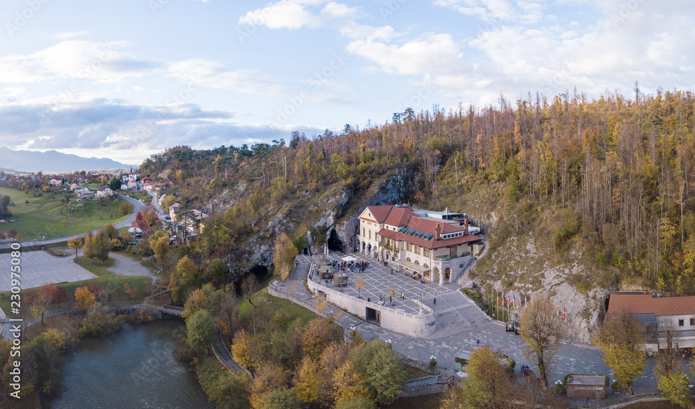 Postojna Cave (Postojnska jama; Adelsberger Grotte; Grotte di Postumia ...
