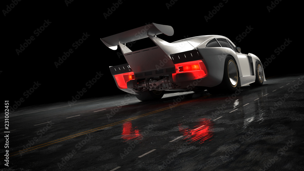 Sports car. Stock Illustration | Adobe Stock