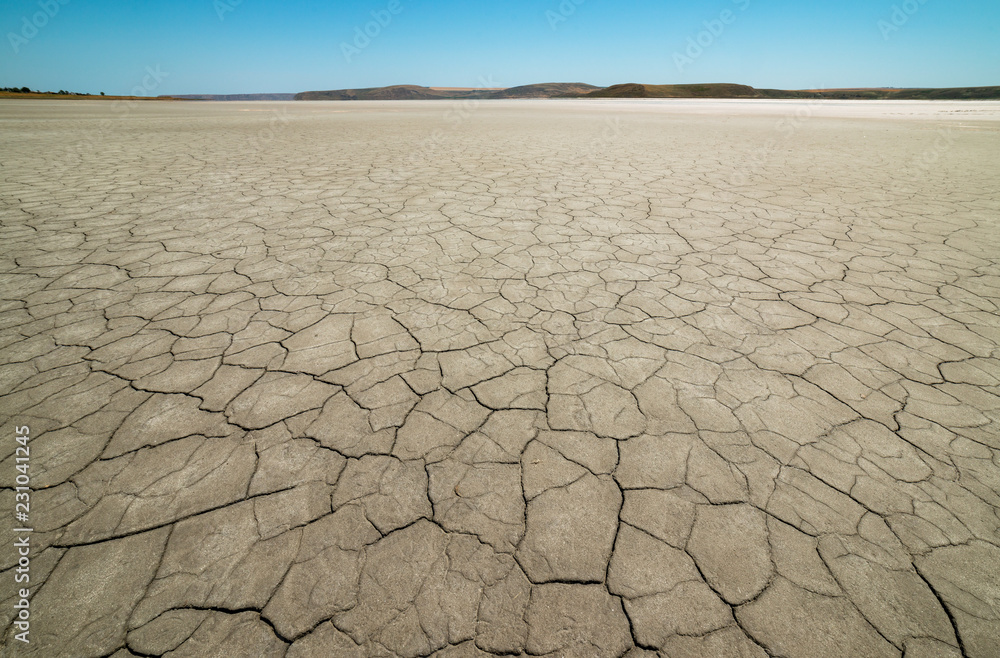 Cracked Desert Background