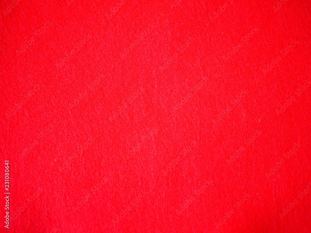 Red felt background, red texture Stock Photo | Adobe Stock
