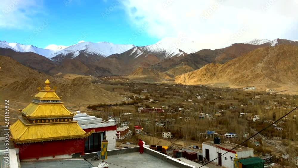 Clouds and Shadows Time-lapse footage: Shot at Leh city in Ladakh ...