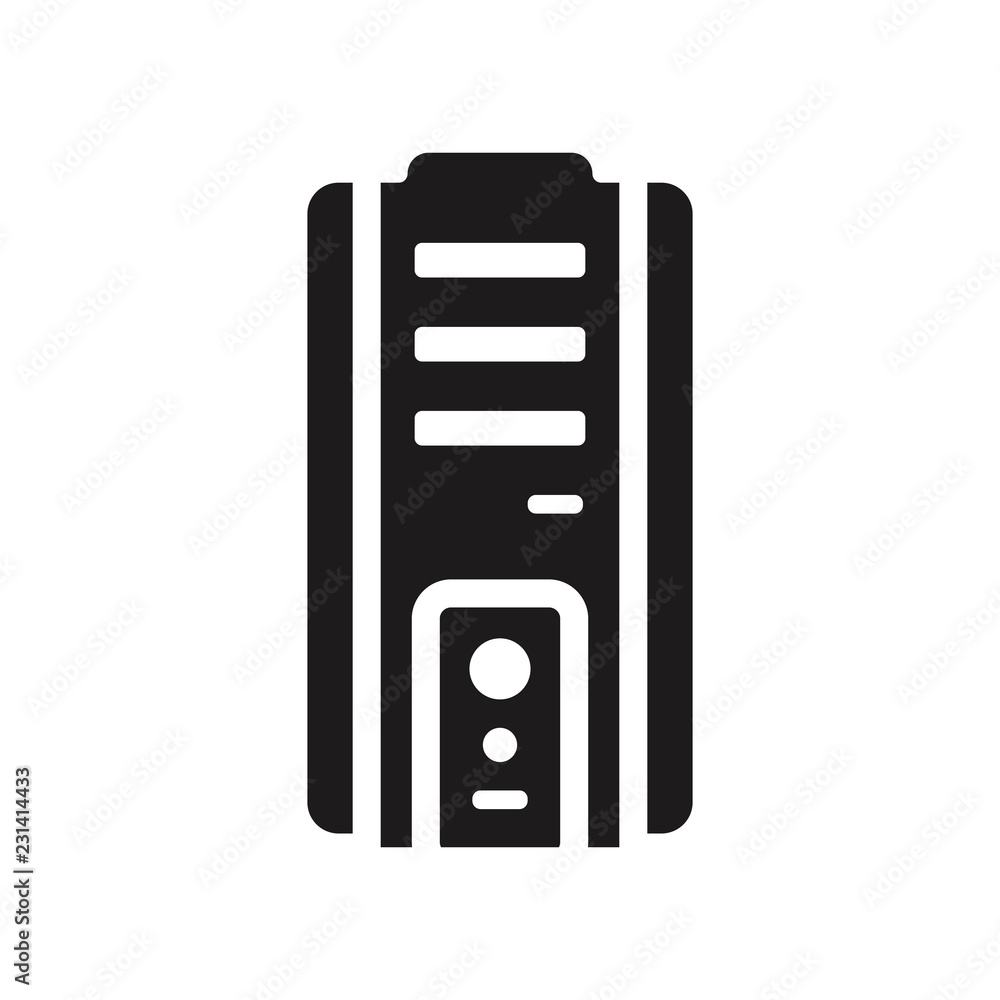 System Unit icon. Trendy System Unit logo concept on white background ...