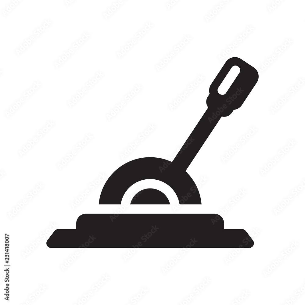 Lever icon. Trendy Lever logo concept on white background from Industry ...