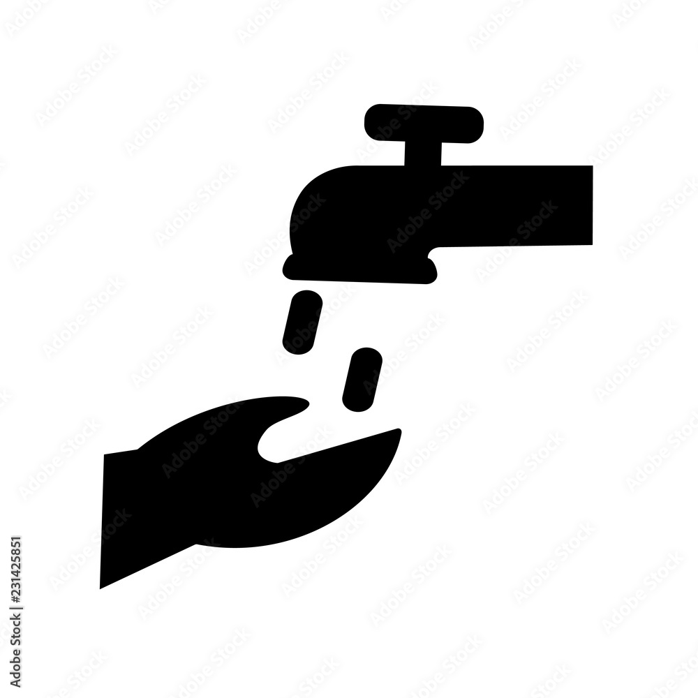Wudu icon. Trendy Wudu logo concept on white background from Religion ...