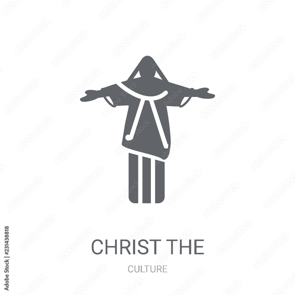 Christ the redeemer brazilian sculpture icon. Trendy Christ the ...