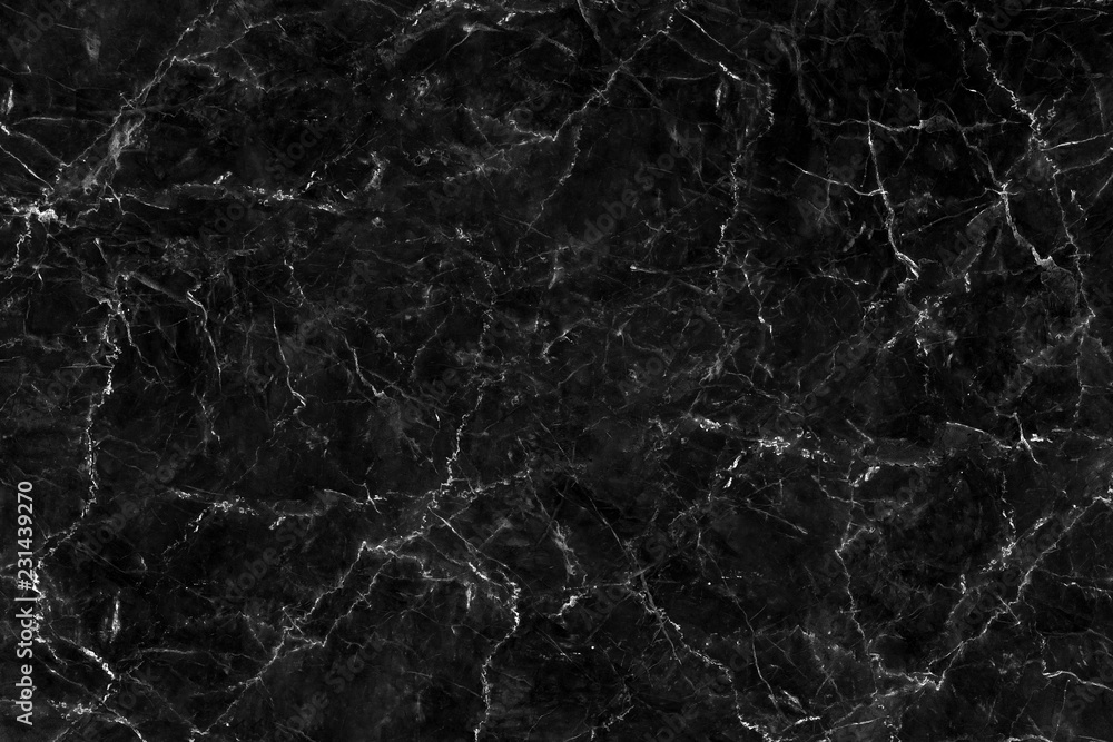 Black marble texture with natural pattern for background or design art ...