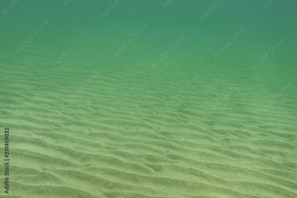Sea Sand Underwater