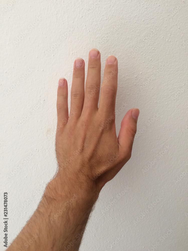 White Person Hand