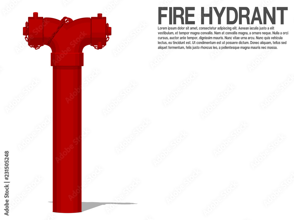 Isolated Fire hydrant on transparent background Stock Vector | Adobe Stock