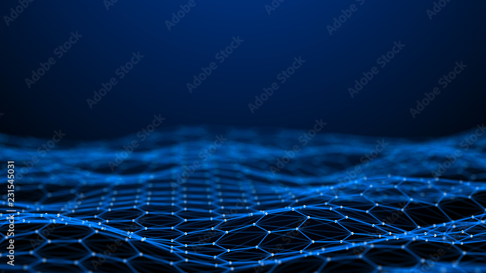 Blockchain technology background. Abstract technology background ...