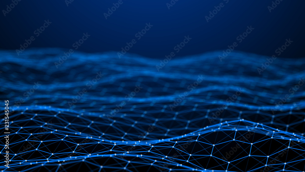 Blockchain technology background. Abstract technology background ...