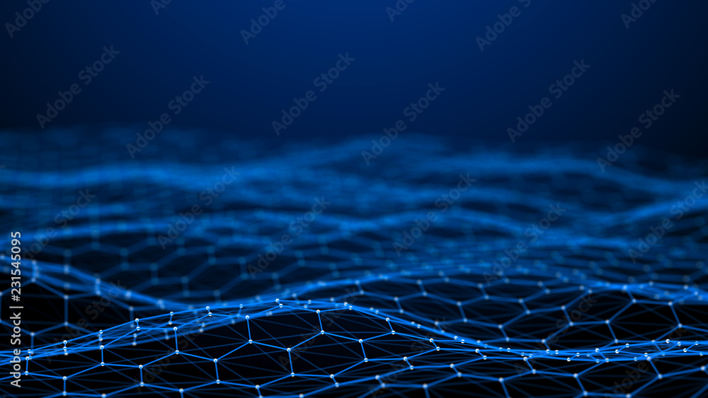 Blockchain technology background. Abstract technology background ...