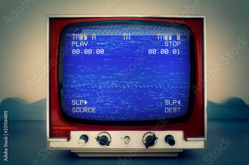 Vhs Blue Screen Stop