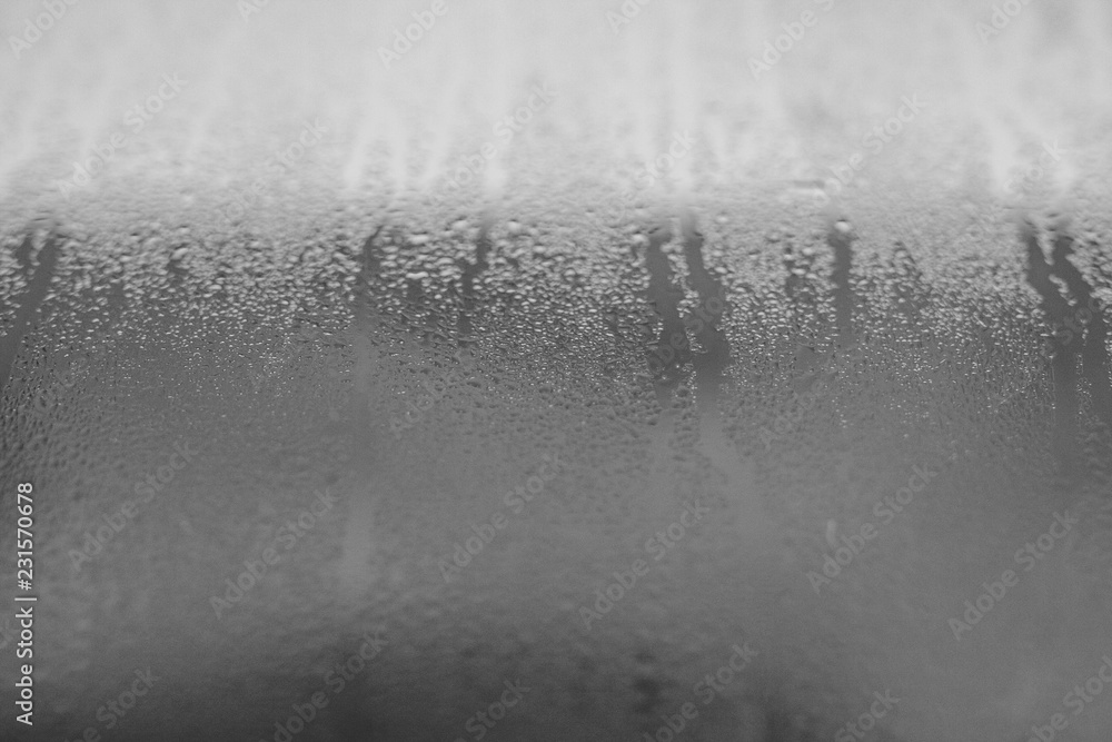 Due to the high humidity of the room and the poor ventilation inside ...