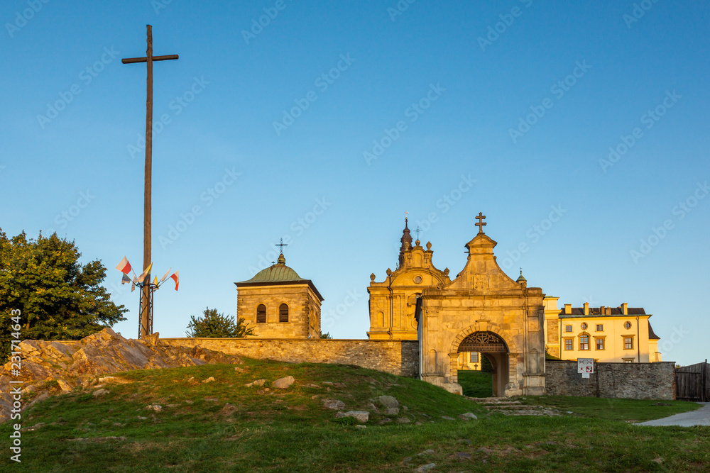 Basilica and monastery on the Holy Cross (Lysa Gora) in Swietokrzyskie ...