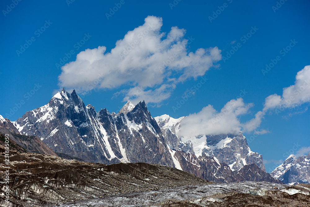 Landscapes of Karakoram range in Pakistan. Stock Photo | Adobe Stock