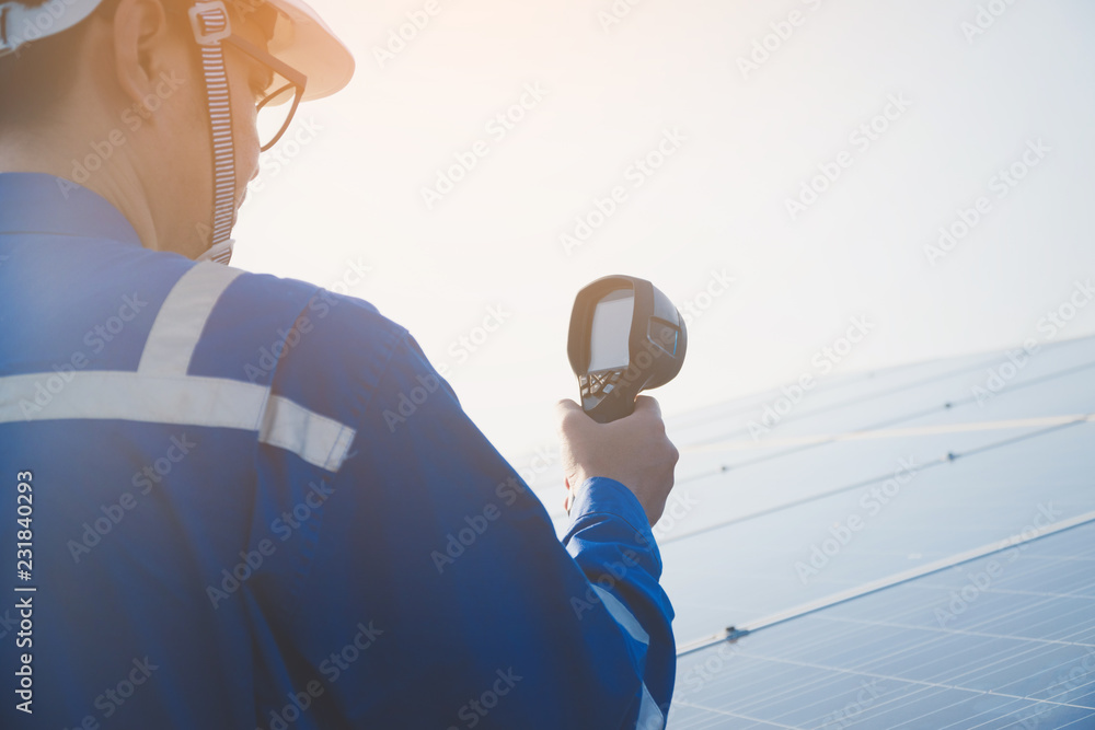 operation and maintenance in solar power plant ; engineering team ...