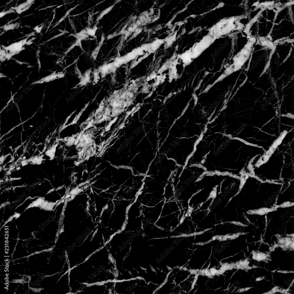 beautiful texture of black marble stone table background.For decorative ...