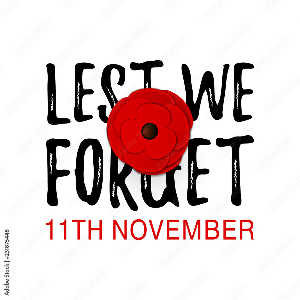 Lest We Forget Poppy