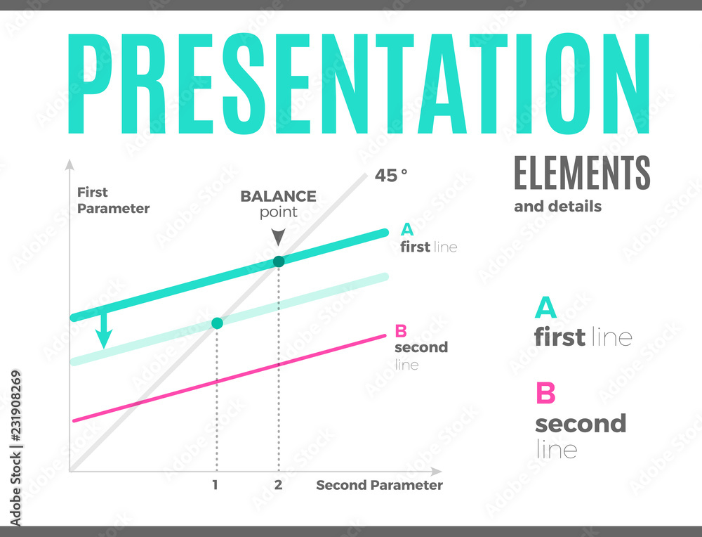 Vector graph design with infographic template. Data visualization for ...