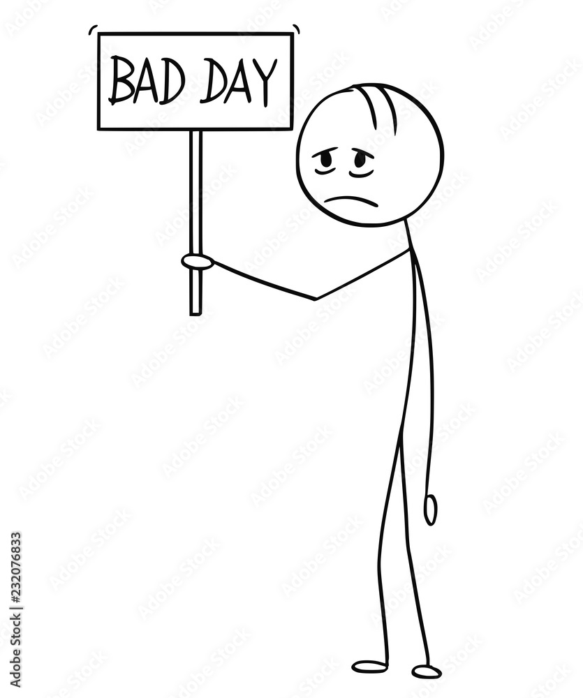 Bad Day Cartoon