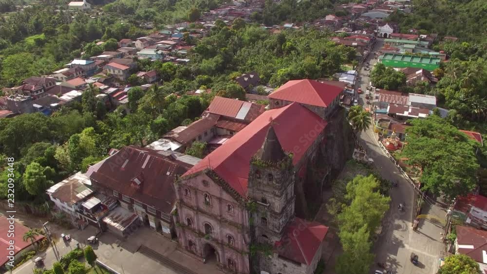 Majayjay, Laguna, Philippines - May 9, 2018: Spanish architecture of ...