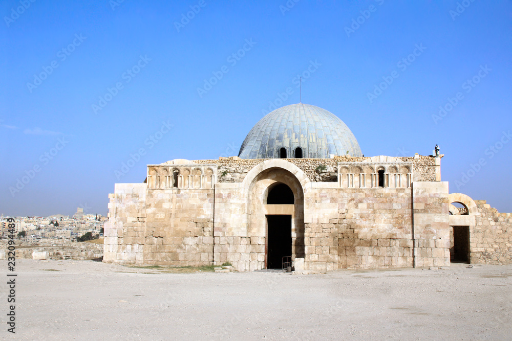 Umayyad Palace of Amman Citadel, Amman, Jordan Stock Photo | Adobe Stock