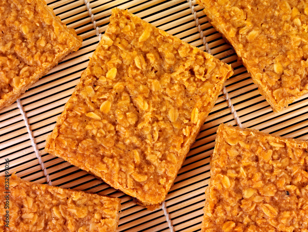FLAPJACKS Stock Photo | Adobe Stock