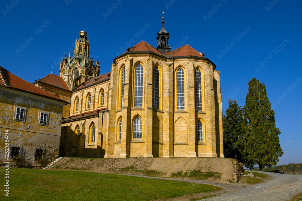 KLADRUBY, CZECH REPUBLIC. Church of the Assumption of the Virgin Mary ...