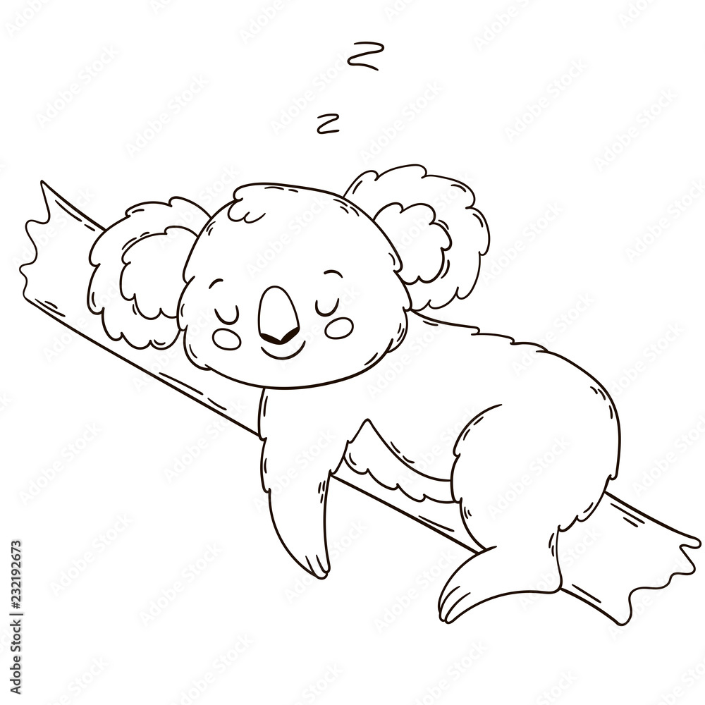 Koala Outline
