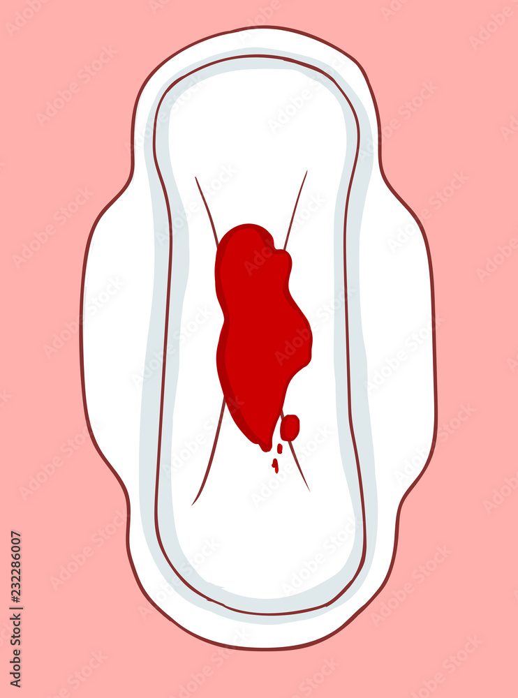 Bloody Sanitary Pads