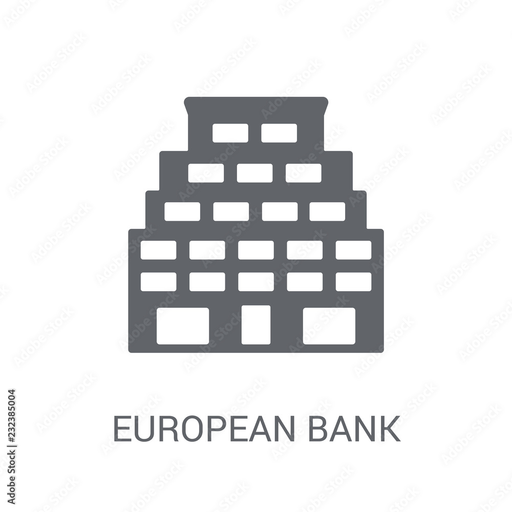 European Bank for Reconstruction and Development icon. Trendy European ...
