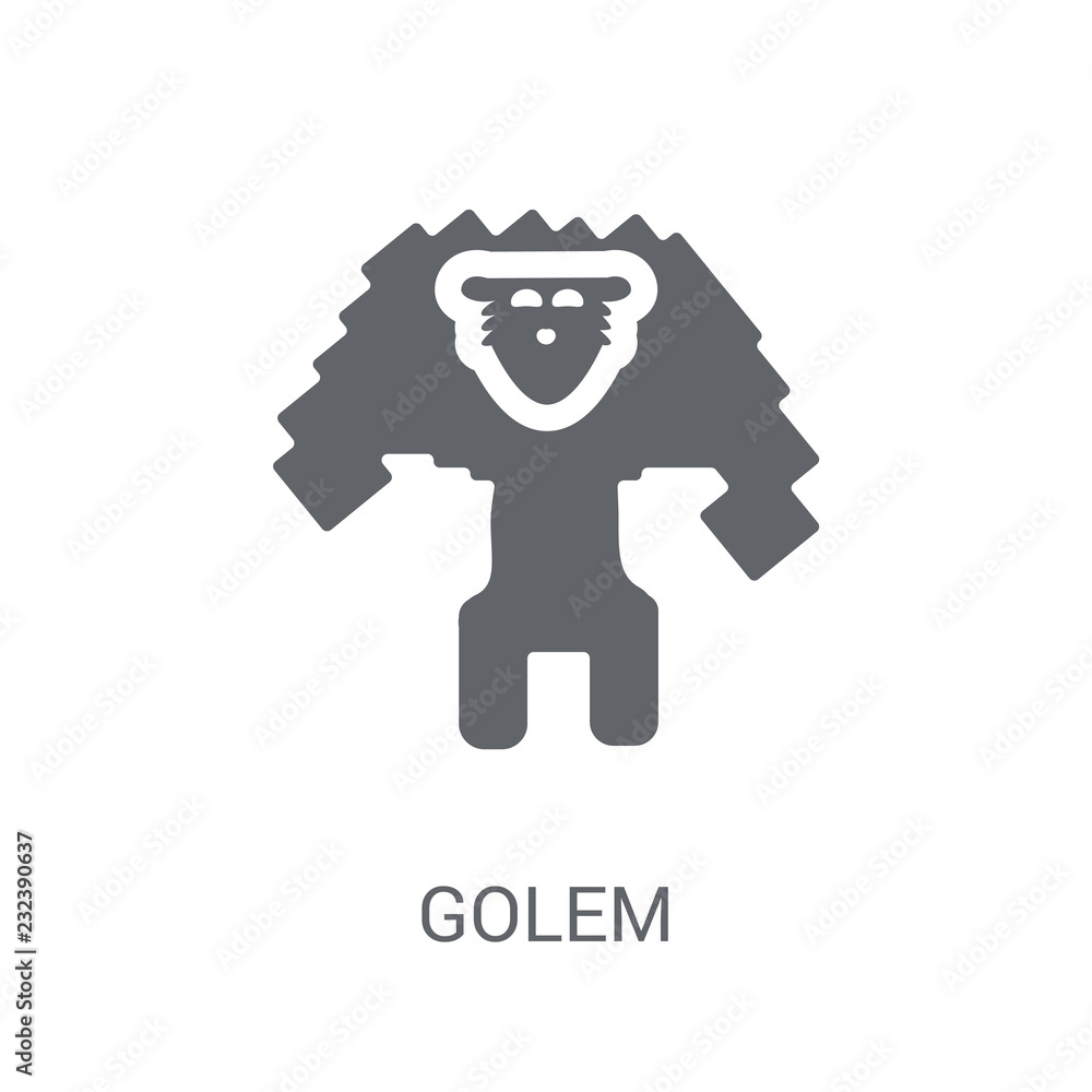 Golem icon. Trendy Golem logo concept on white background from Fairy ...